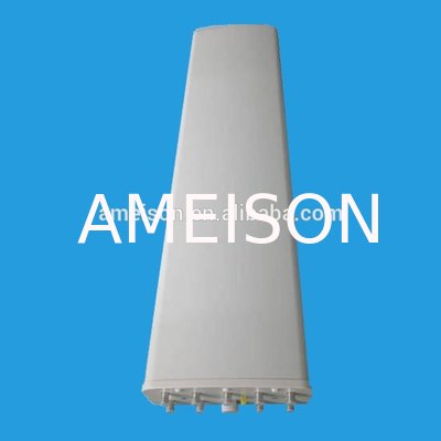 Dual Polarized Remote Electrical Tilt Antenna , Smart Lte Sector Panel Antenna