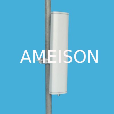 Directional Wimax Base Station Panel Antenna 17dBi For Commnication System