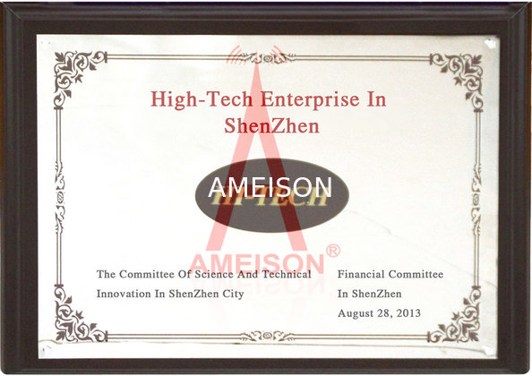 China Shenzhen Ameison Communication Equipment Co., Ltd. certification