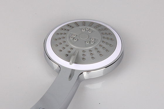Multi Function Metal Hand Held Shower Head / Shower Heads Rain With Handheld