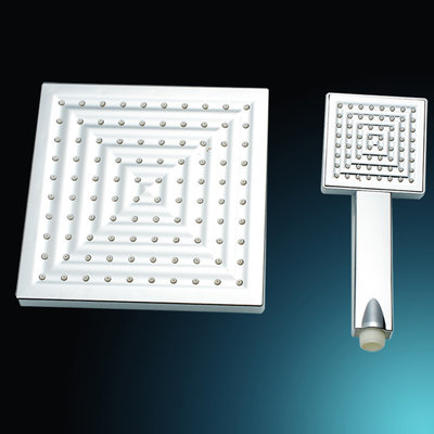 2016 plastic chrome  shower set complete high quality shower head set bathroom sets hand shower