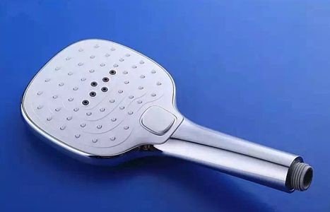 Polised Chrome Multifunction Shower Heads , Hand Held Shower Spray High Powered