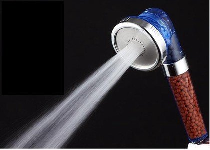 Healthy Germanium Negative Ions Shower Head With Handheld Easy Installing