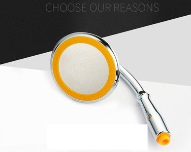 High Pressure Large Hand Held Shower Heads / High Efficiency Shower Head Adjustable