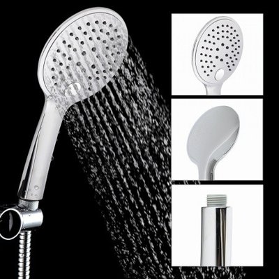 Water Saving High Pressure Multifunction Shower Heads Big For Toliet / Bathroom