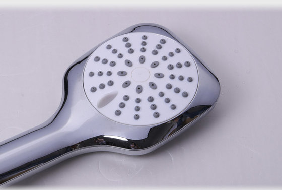 Silver Plating High Pressure Rain Shower Head Wall Mounted Multi Function