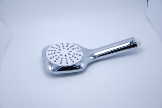 Silver Plating High Pressure Rain Shower Head Wall Mounted Multi Function