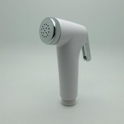 Toilet ABS Silver Shattaf Bidet Spray Nozzle Sprinkler For Ladies Shower