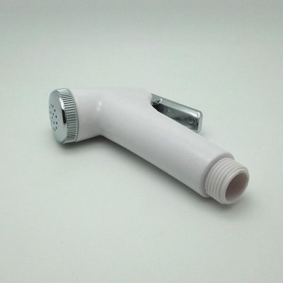 Toilet ABS Silver Shattaf Bidet Spray Nozzle Sprinkler For Ladies Shower