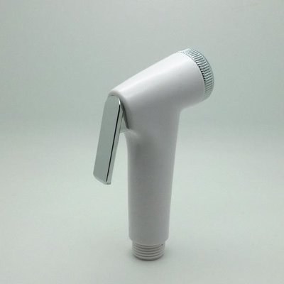 Toilet ABS Silver Shattaf Bidet Spray Nozzle Sprinkler For Ladies Shower