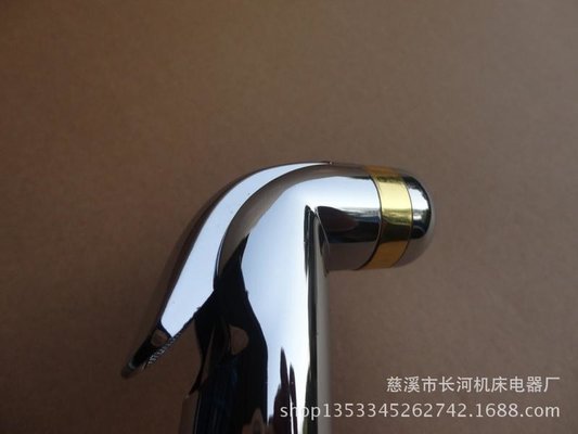 Chrome Surface Women Portable Bidet Sprayer , Hand Held Bidet Shower