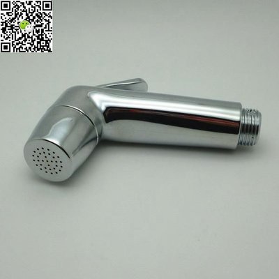 Low Water Pressure Shattaf Bidet Spray Chrome Plated ABS Plastic Material
