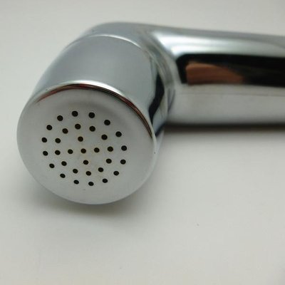 Low Water Pressure Shattaf Bidet Spray Chrome Plated ABS Plastic Material