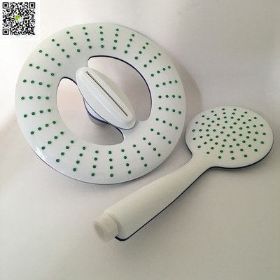Slim Rainfull Handheld Shower Head Single Function ABS Material LOGO Printing