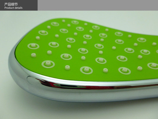 Aluminum Alloy Metal Single Function Shower Head Portable Super Thin