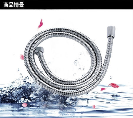 Stainless Steel Long Flexible Smooth Shower Hose For Shower Head Leakproof