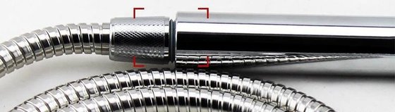 1.5m Portable Flexible Shower Hose , Bathroom Shower Head Extension Hose