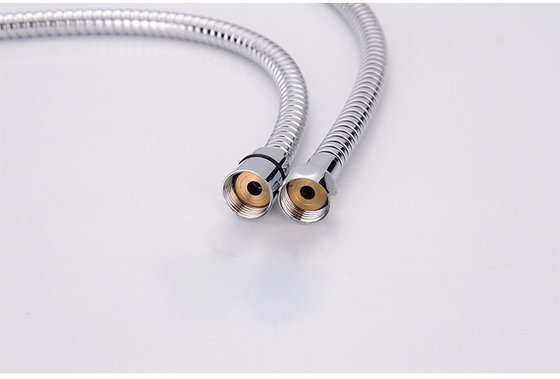 High Glossiness Metal Flexible Shower Hose Replacement Anti twist for Bathroom