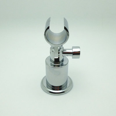 Silver Chrome Wall Mounted Shower Head Holder Bracket For Bathroom