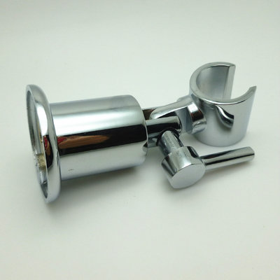 Silver Chrome Wall Mounted Shower Head Holder Bracket For Bathroom