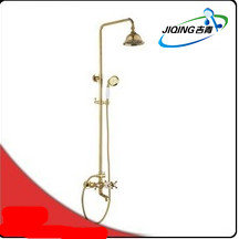 Blade Thermostatic Bathroom Vanity Sets Shower Head With Rigid Riser Kit