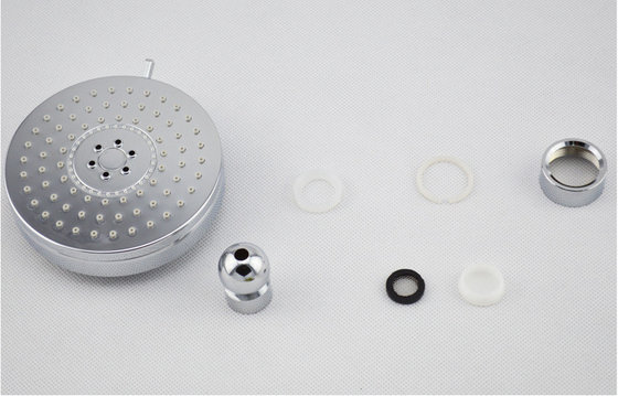 Waterfall Ceiling Round Rain Shower Head Adjustable Water Three Function