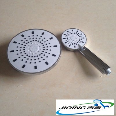 High Flow High Water Pressure Shower Head Customized Logo Printed