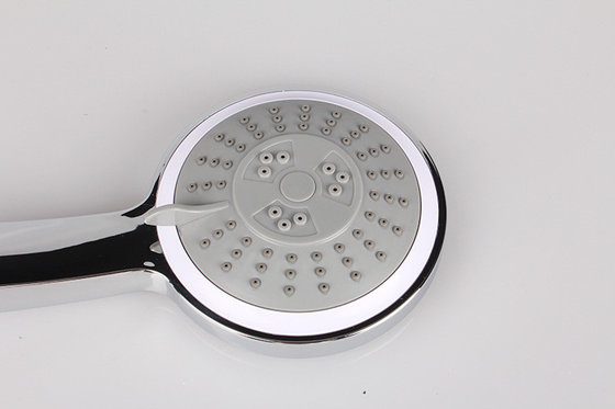 Multi Function Metal Hand Held Shower Head / Shower Heads Rain With Handheld