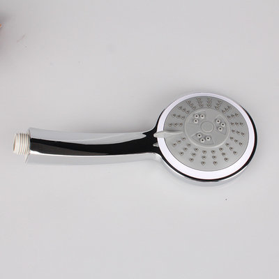 Multi Function Metal Hand Held Shower Head / Shower Heads Rain With Handheld