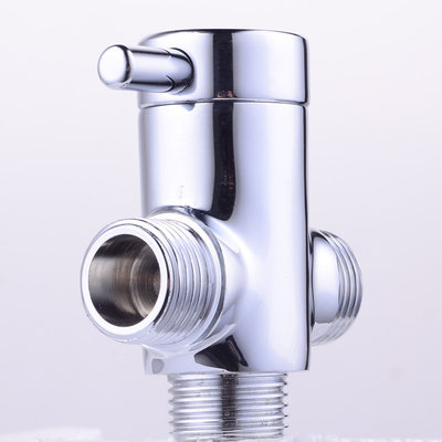Brass Chrome Handheld Shower Valve Diverter For Toilet Bidet Shower Head