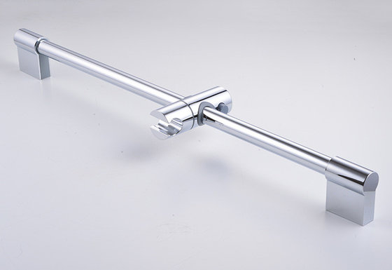 Stainless Steel Hand Adjustable Shower Bar , Shower Head Rail Brushed Nickel