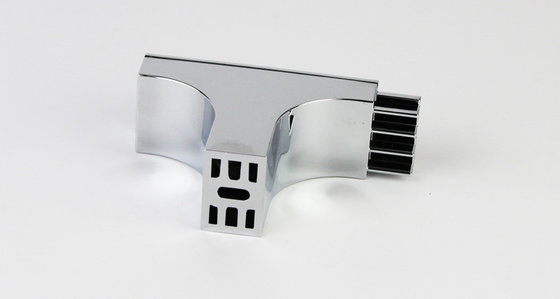 ABS Adjustable Shower Slide Bar / Sliding Shower Rail Stainless Steel