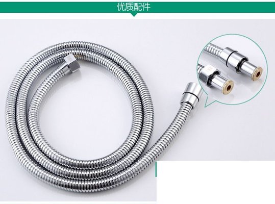 Bath Thermostatic Shower Mixer Set With Chrome Stainless Steel Material