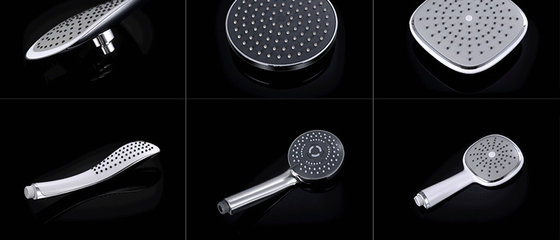 Round Thermostatic Shower Mixer Set / Shower Spray Set Wall Mounted