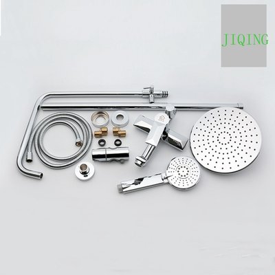 Durable 2 Function Bathroom Shower Sets With Showerpipe / Rain Showerhead