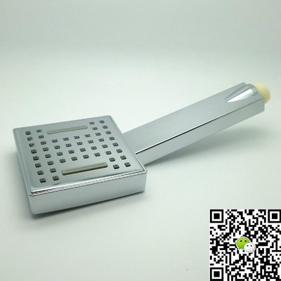 Massage Square Shower Head Sets , Bathroom Shower Heads Handheld Overhead