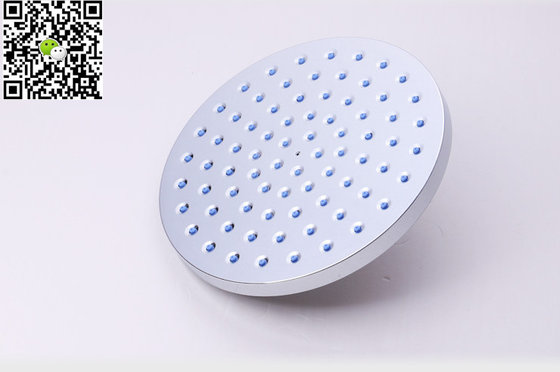 Aluminium Silver Overhead Rain Shower Head With Handheld Wall Mount Rainfall