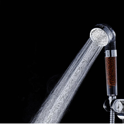 Waterfall Adjustable Negative Ion Shower Head Water Saving For Healthy Massage