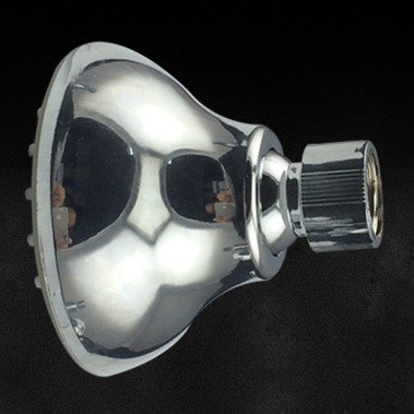 High Powered Silver Adjustable Shower Head Detachable Multi Function