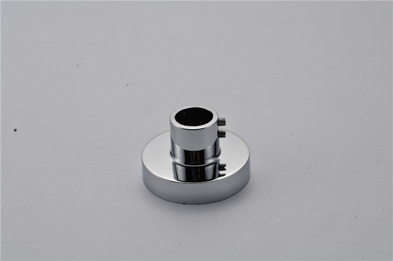 Vibrant Silver Shower Slide Bar Polished Chrome Shower Adjustable Bar