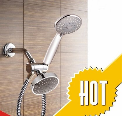 Bathroom Brass Shower Head Diverter / 3 Way Shower Diverter Valve 1/2 Inch