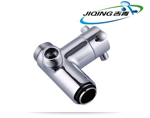 Hand Held Dual Shower Head Diverter Valve / Shower Water Diverter