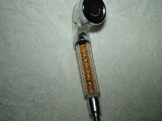 Water Saving Bathroom Negative Ions Shower Head Shower Booster For Massaging