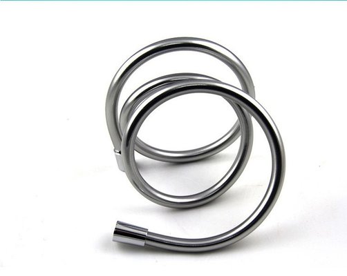 Stainless Steel Flexible Water Hose , Toilet Detachable Shower Hose For Bathroom