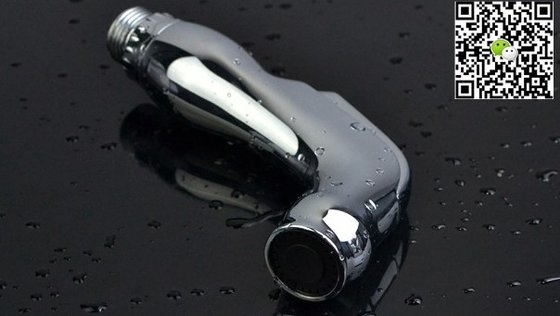 Water Saving Bidet Hand Shower Chrome Surface Anti Oxidation With Switch Button