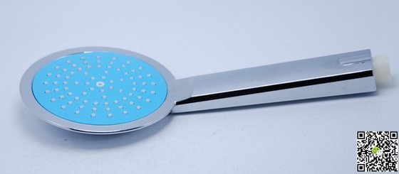 Durable Handheld Single Function Shower Head for Home Bathroom ABS Material