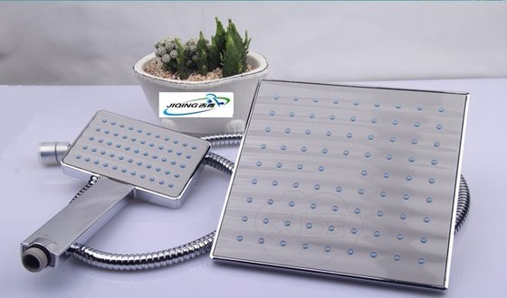 Multifunction 2 In 1 Overhead Rain Shower Head With Handheld High Flow
