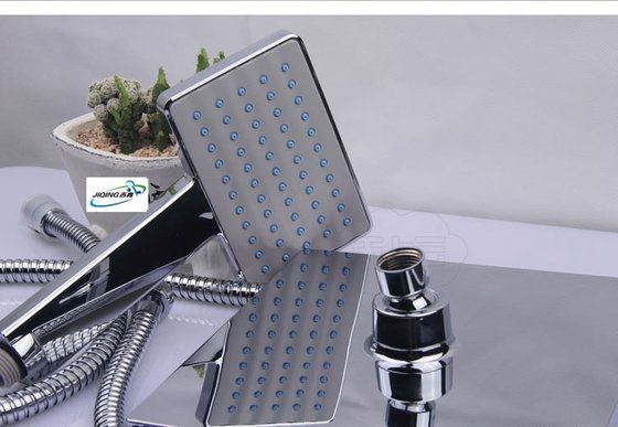 Multifunction 2 In 1 Overhead Rain Shower Head With Handheld High Flow