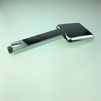 Rectangular Hand Held Water Conserving Shower Head / Handheld Rain Shower Head