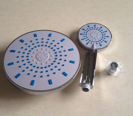 Rainful Wall Mounted Bath Shower Set , Double Combination Shower Head And Handheld